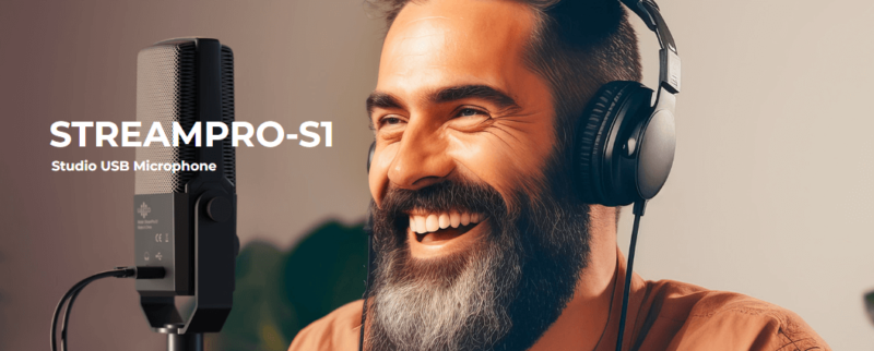 Micro Thu Âm Luucco StreamPro-S1 | Chính Hãng - HTCamera